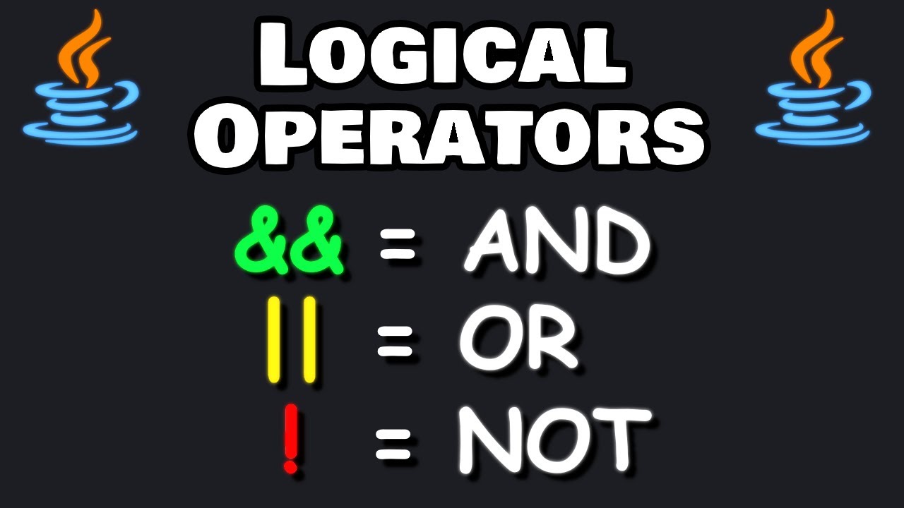 Java LOGICAL OPERATORS are easy! ❕