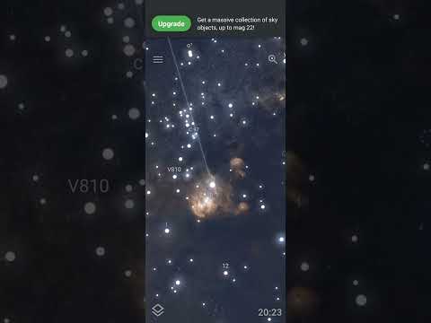 caldwell 100 in stellarium app #stellarium #short #ytshort #shortvideo