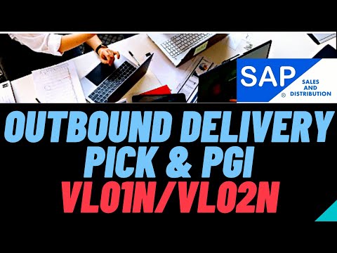 SAP SD | Create Outbound Delivery SAP | Pick Quantity SAP | Post Goods Issue SAP | PGI | Create OBD