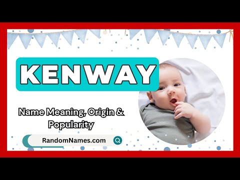 Kenway - Baby Boy Name Meaning, Origin & Popularity - RandomNames.com