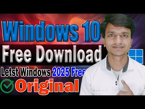 Windows 10 Free Download | 2025 Latest Original ISO Install | 100% Genuine & Safe