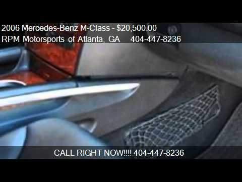 2006 Mercedes-Benz M-Class 4MATIC 4dr 3.5L - for sale in Atl