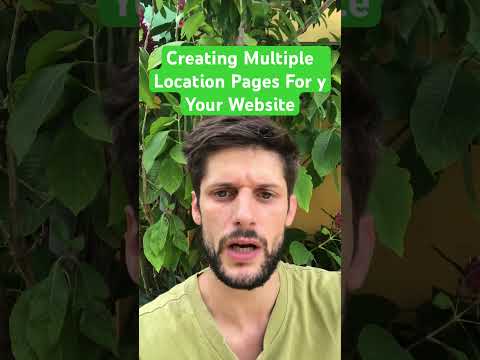 Strategy for targeting multiple locations with your website. #seo #marketing #websites
