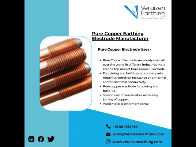 Earthing Rod - Solid Copper Earth Rods Manufacturer from Mumbai