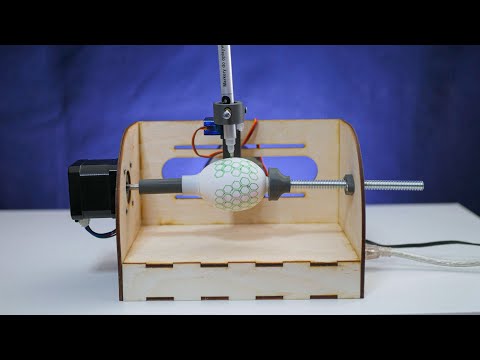 CNC Egg Painting Machine - EggBot by NikodemBartnik - Thingiverse