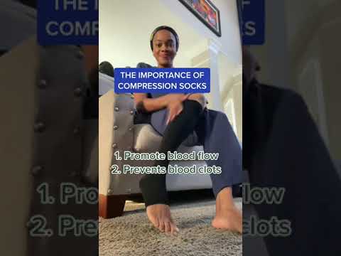 The Importance of Compression Socks #compressionsocks #legswelling #footdoctor