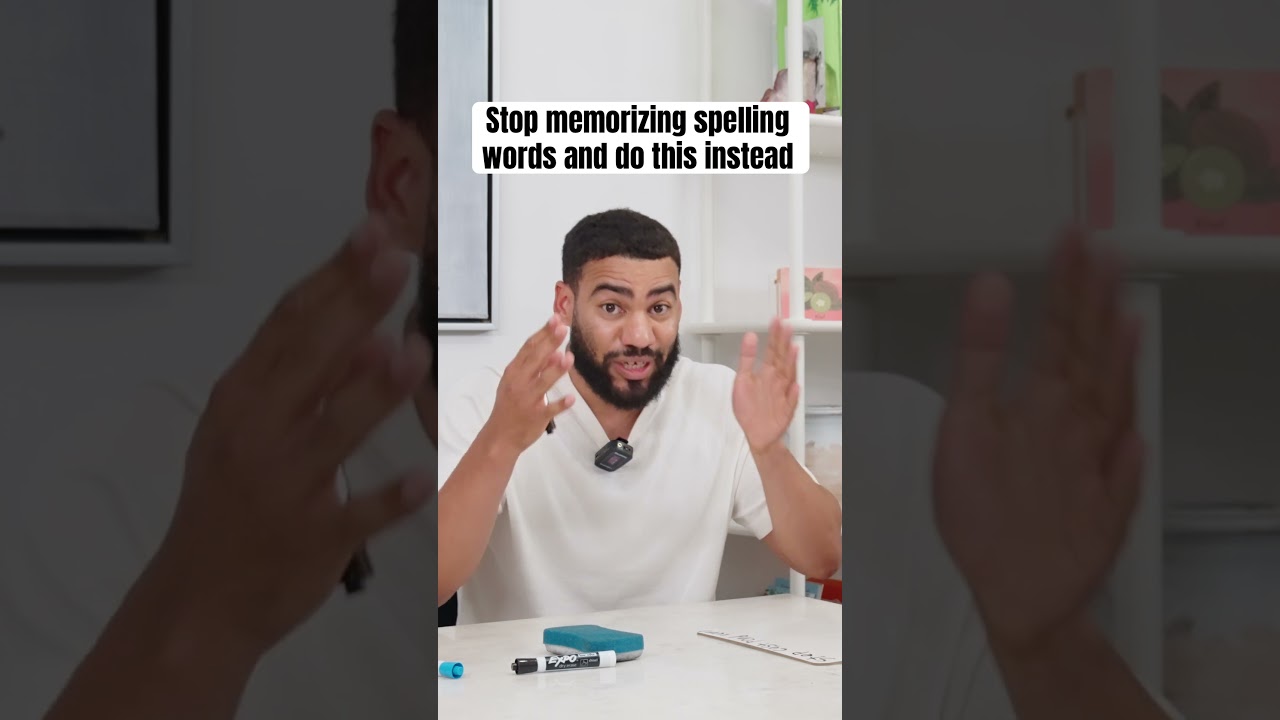 Help your kid with spelling words without memorizing! #shorts