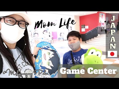 Claw Crane Machine | Japanese Game Center Bonding With My Son At The Mall | Pinay Mom In Japan