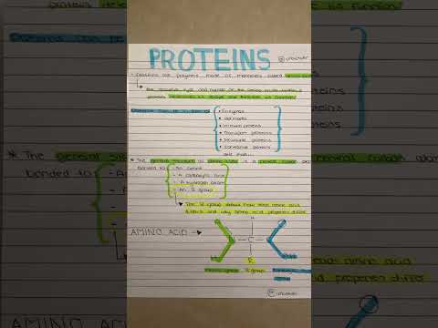 Structure of proteins simplified ! (As biology topic 1 ) subscribe for more!