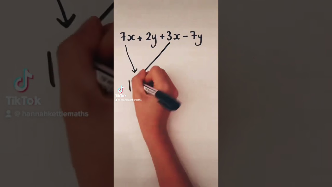 Simplifying Expressions / Collecting like terms / Algebra