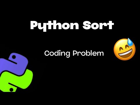 Sorting a String Based on Numbers - Python Coding Problem | Learn to Sort Words in Python