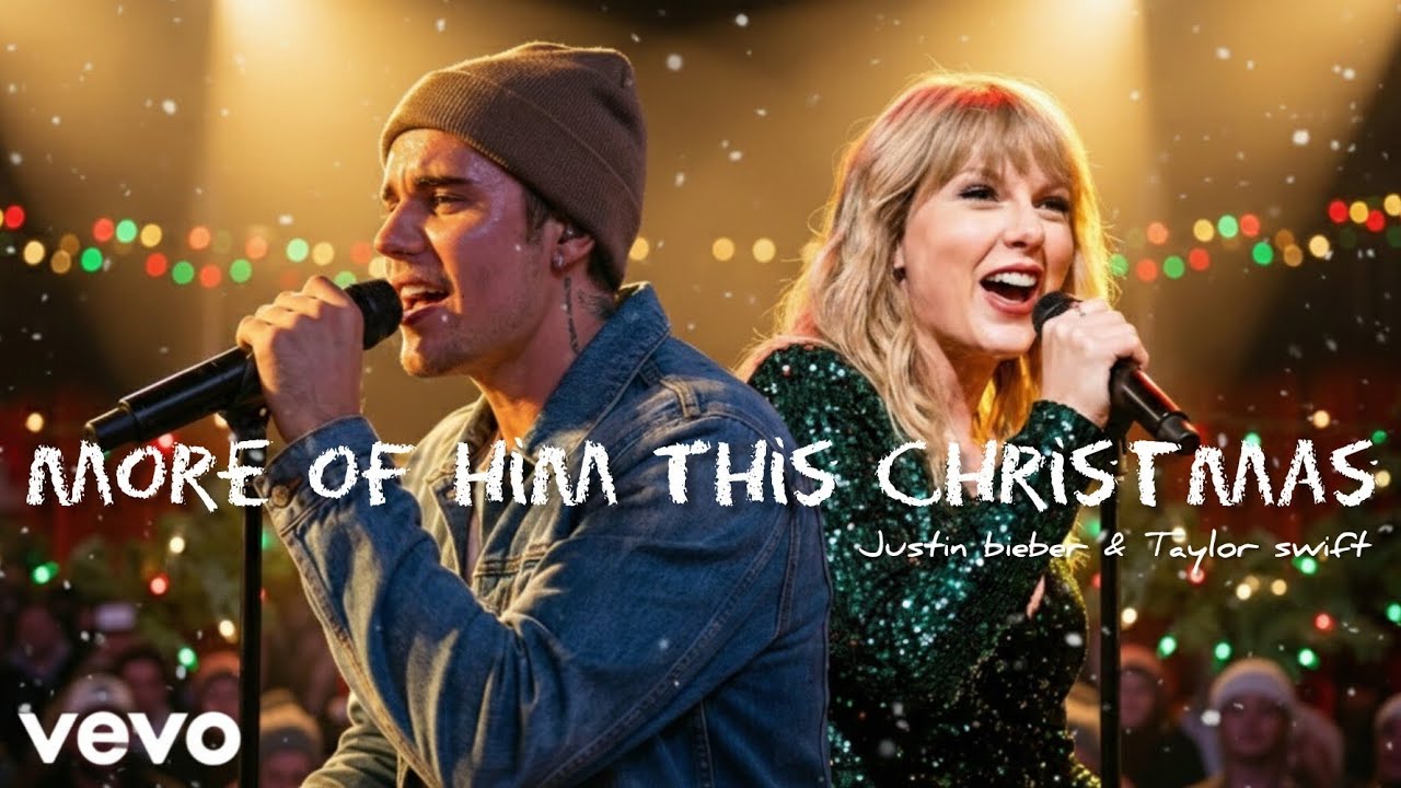  Justin bieber & Taylor Swift More of Him This Christmas 🎄