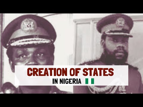Creation of states in Nigeria