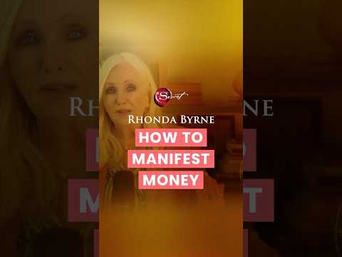 How to manifest money | Rhonda Byrne | Secret Shorts