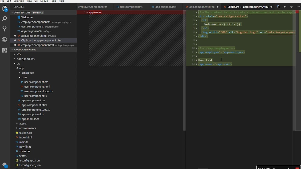 Angular 5 and 4 ngFor loop Example