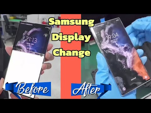 Samsung Display Replacement in Official Service Centre