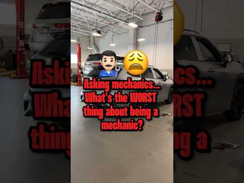 What's the WORST thing about being a mechanic? 👨🏻🔧😤 #mechanic