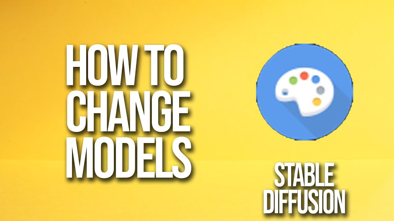 How To Change Models In Stable Diffusion Tutorial