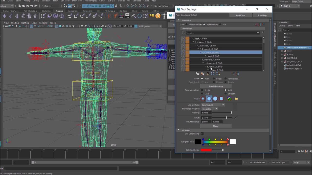 Biped Auto Rigging Script Maya Python