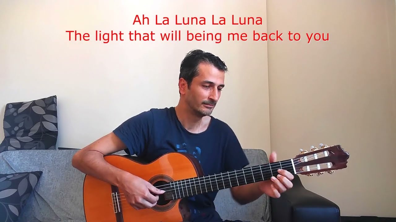 Belinda Carlisle - La Luna (Fingerstyle Guitar) (Ask for tabs)
