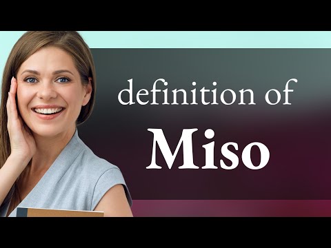 Miso • meaning of MISO