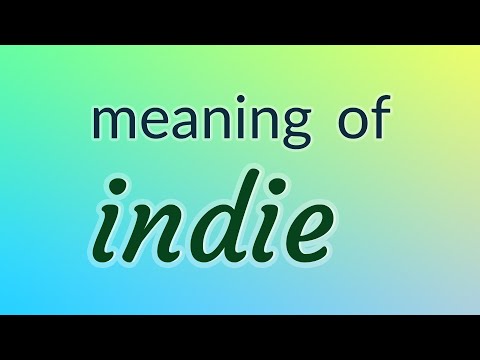 Indie - 11 English Vocabulary Flashcards