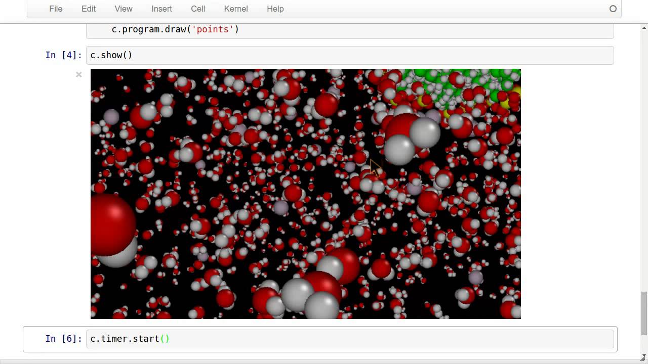WebGL IPython notebook backend for Vispy
