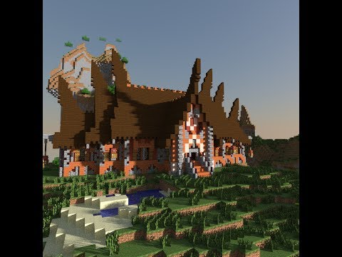 Rumah Gadang (Indonesian House) Minecraft Project