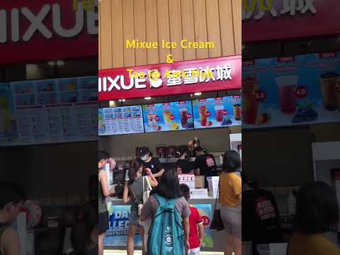 Ice Cream & Tea Delights: Mixue Flavors at Ang Mo Kio Hub