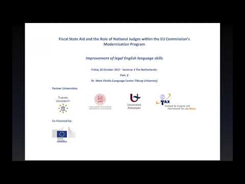 Dr. Mark Vitullo (Tilburg University) Part. 2