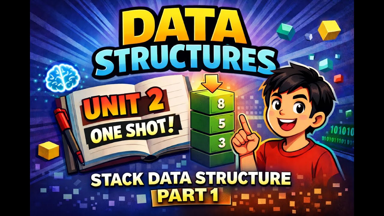 Data Structure Algorithm unit 2 one shot Part 1| AKTU 2ND YEAR