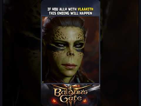 If you ally with Vlaakith this will happen | Baldur's Gate 3