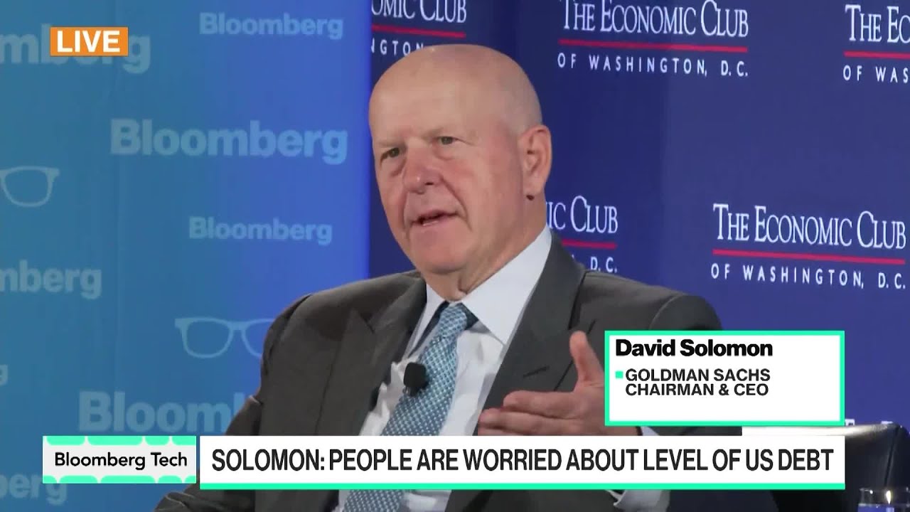 Goldman Sachs CEO Solomon Says US Recession Odds Are Low