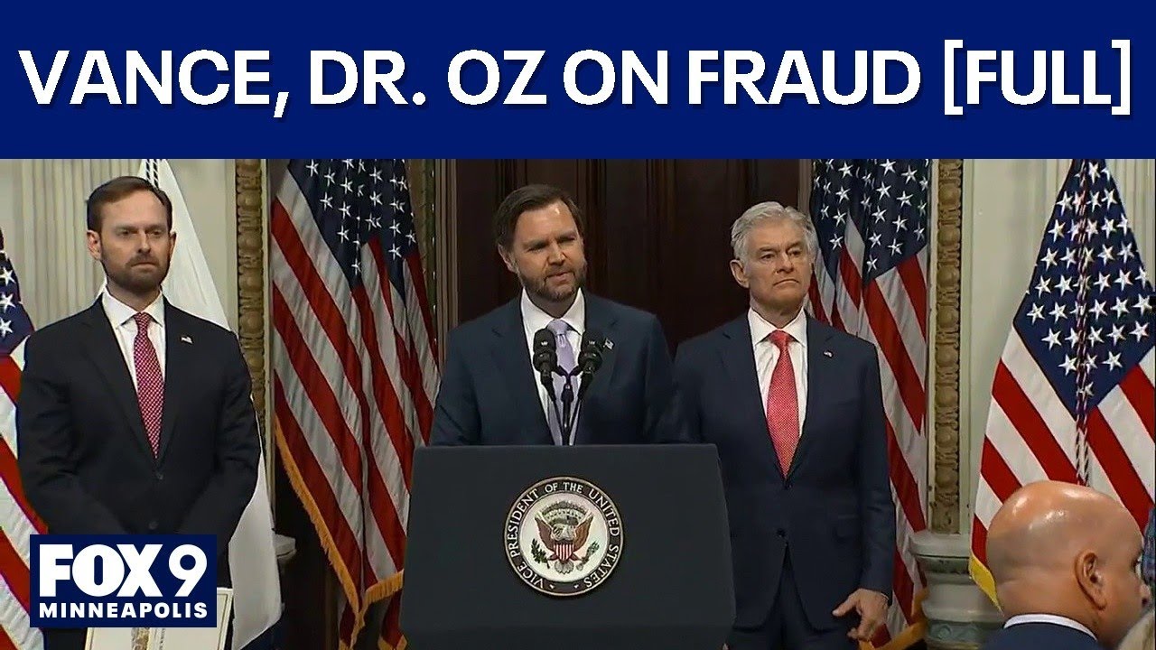 Federal anti-fraud efforts outlined by VP Vance, Dr. Oz [FULL]
