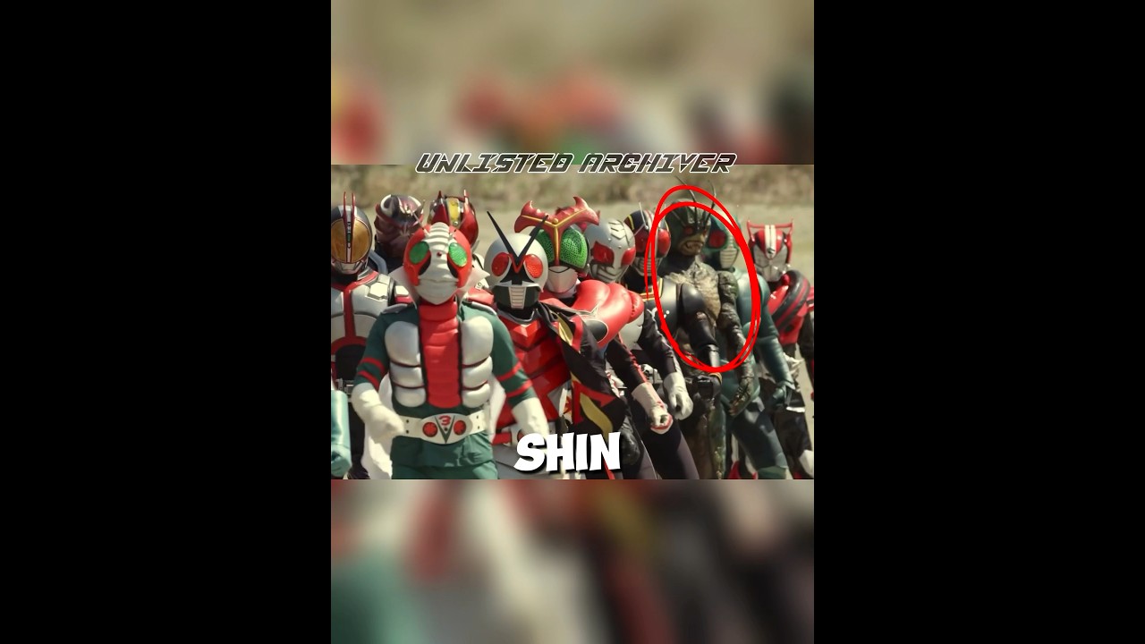Shin needs a new suit… Kamen Rider Fact 6 #kamenrider