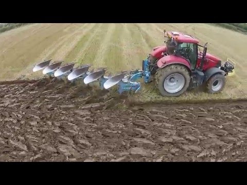 Flying Farming Films: RTK On land Ploughing 2015