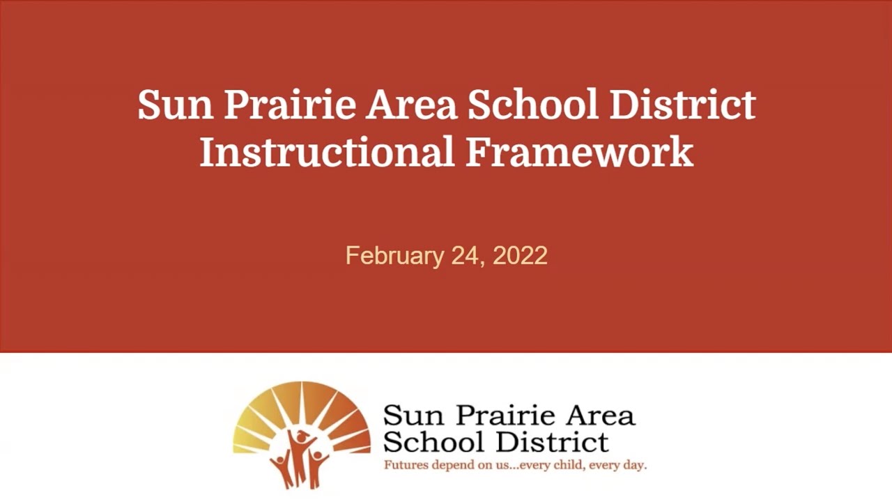 Instructional Framework Introduction