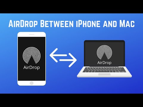 How to AirDrop Between iPhone and Mac