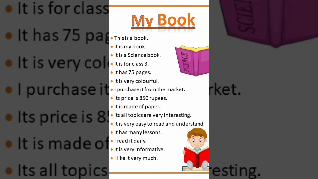 My Book|My Favourite Book #shortsyoutube#essaywriting#easytolearn&write#shorts#mybook