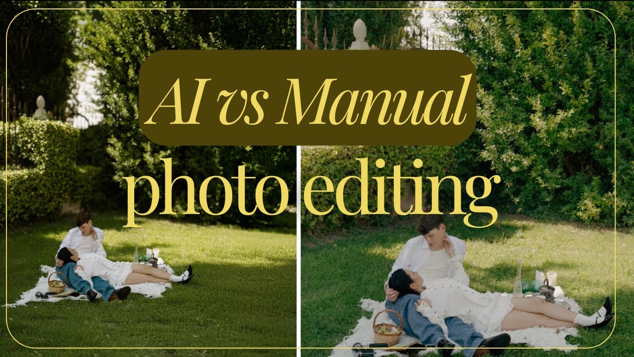 AI Photo Editing vs. Manual Edits - Which is better? (Real Workflow test)
