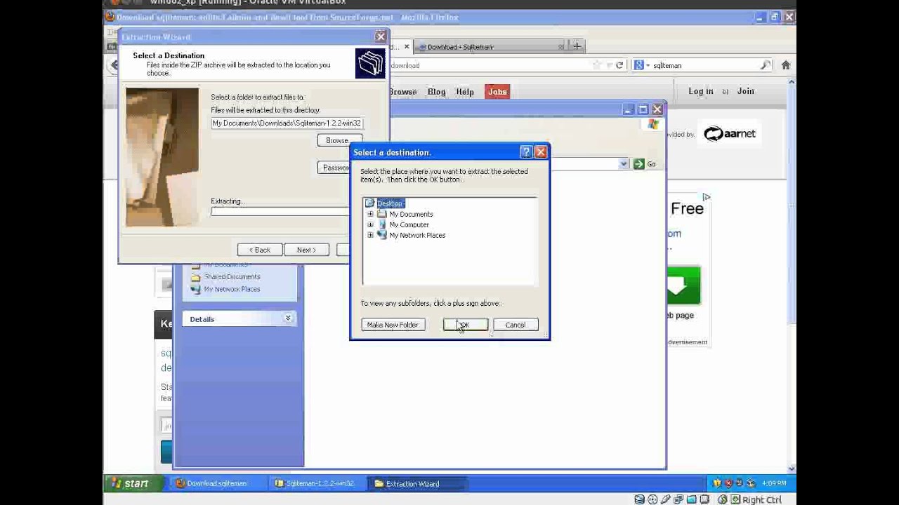 Installing Sqliteman in Windows