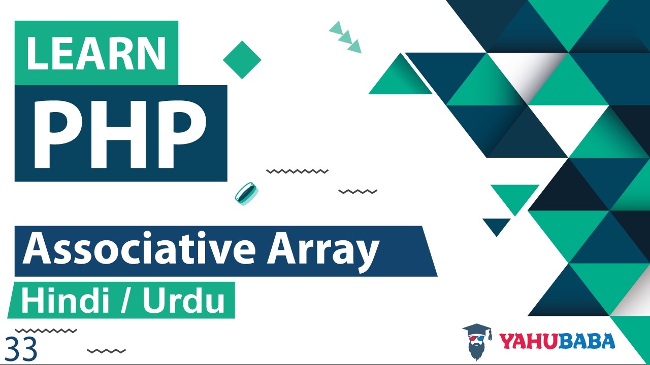 PHP Associative Array Tutorial in Hindi / Urdu