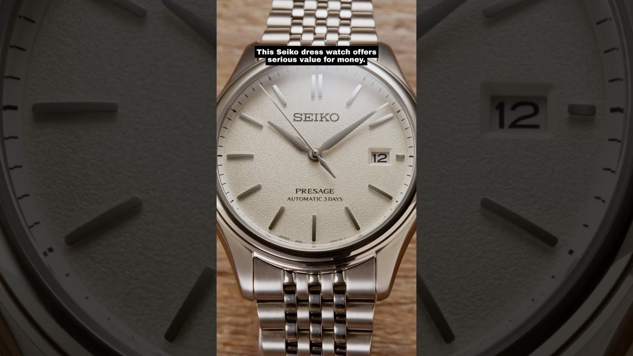 Seiko’s Presage ‘Shiro-iro’ Is WAY Too Nice for the Price