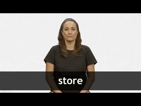 English Translation of “STORE” | Collins French-English Dictionary