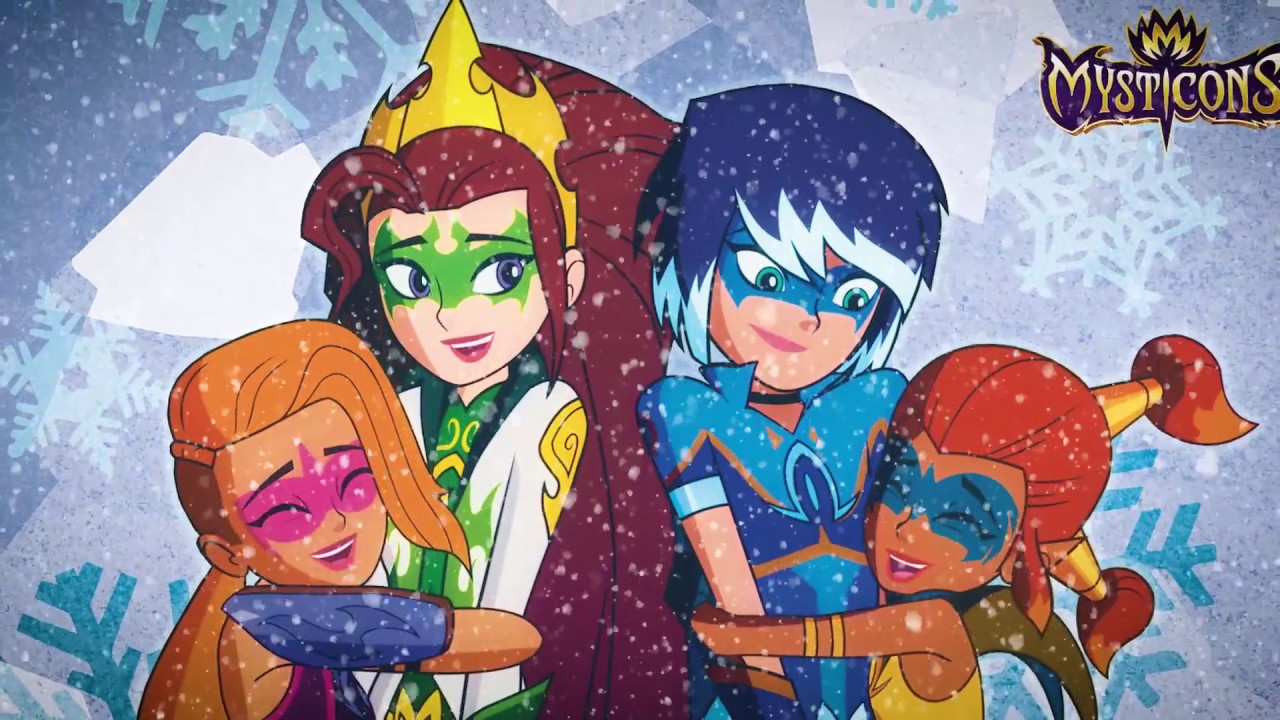 Happy Holidays from the Mysticons | Download the wallpapers in the link below!