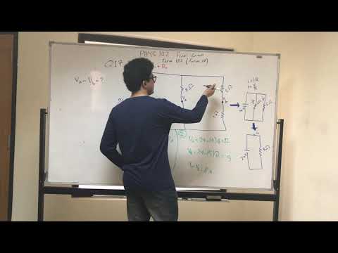 KFUPM PHYS 102 (Term 182) final exam explained - Part 2 (16 questions solved)