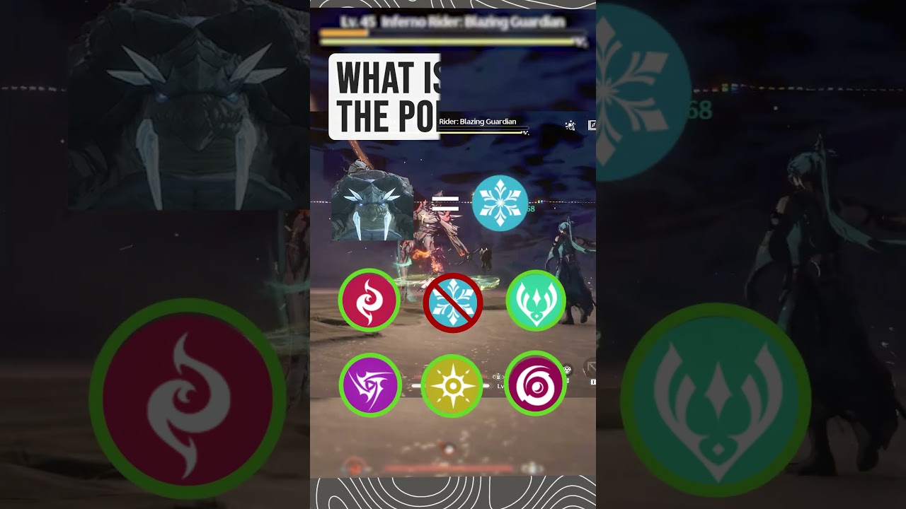 Elements Matter in Wuthering Waves! #wutheringwaves #gaming