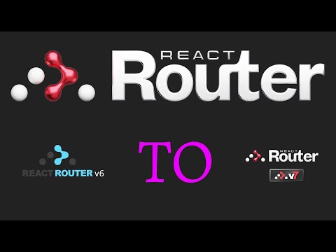 Upgrading React Router DOM from v6 to v7