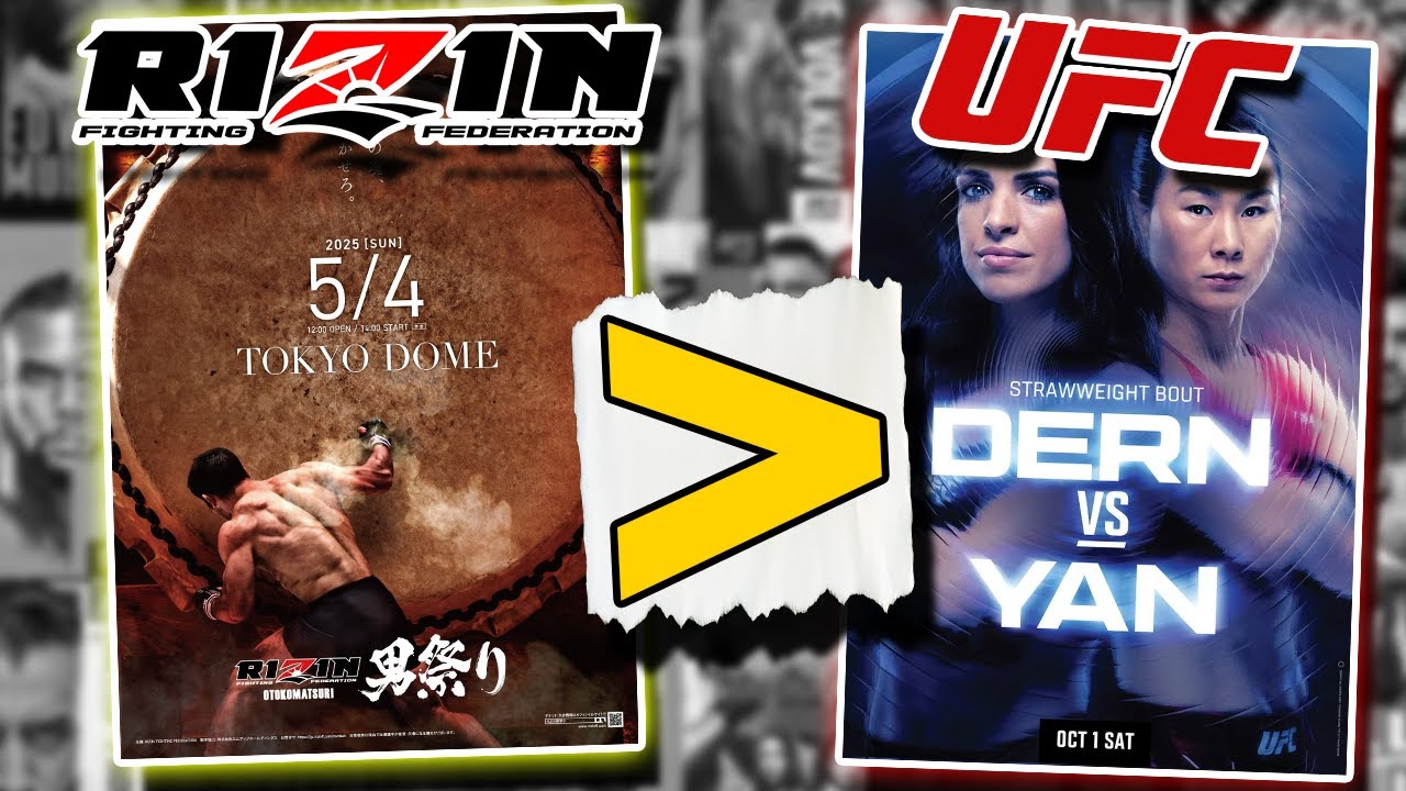Why Are UFC Posters So Lame? + Some Actually Good MMA Posters