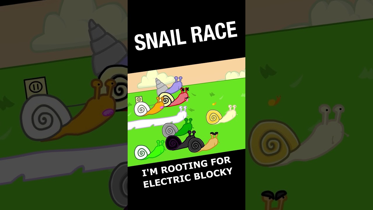 Snail Race: #BFDI MINI REPLICAS 3
